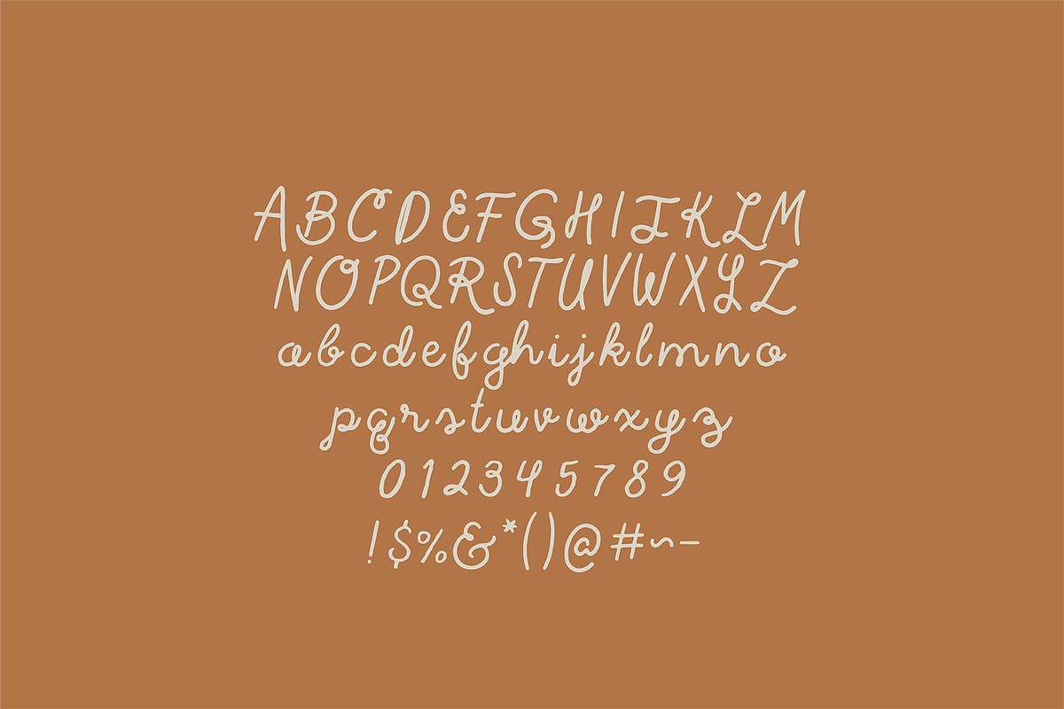 Rodeo / Imperfect Script, a Script Font by Heatwave - By Meg Burk