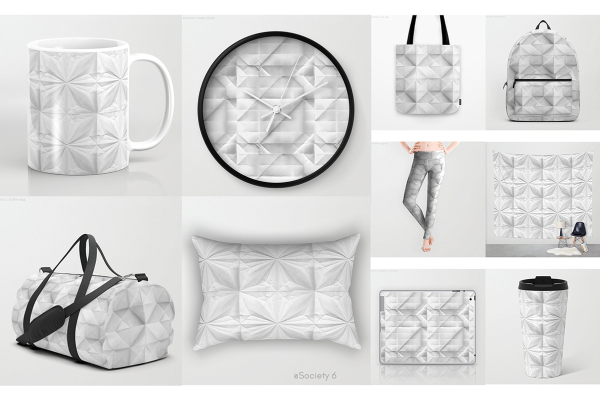 Seamless Folded Paper Texture, a Pattern Graphic by JSquarePresents ...