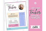Meet the Teacher Template - Canva