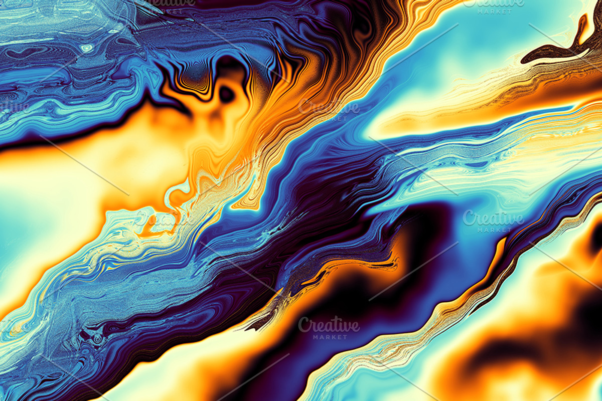 PSYCHEDELIC abstract background