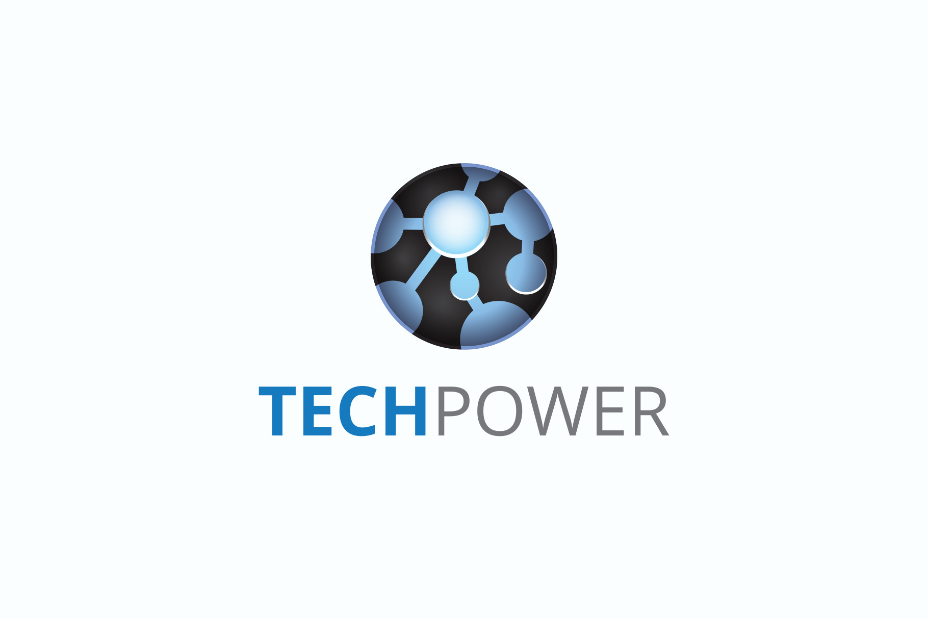 Tech Power Logo, a Branding & Logo Template by Maraz Logo