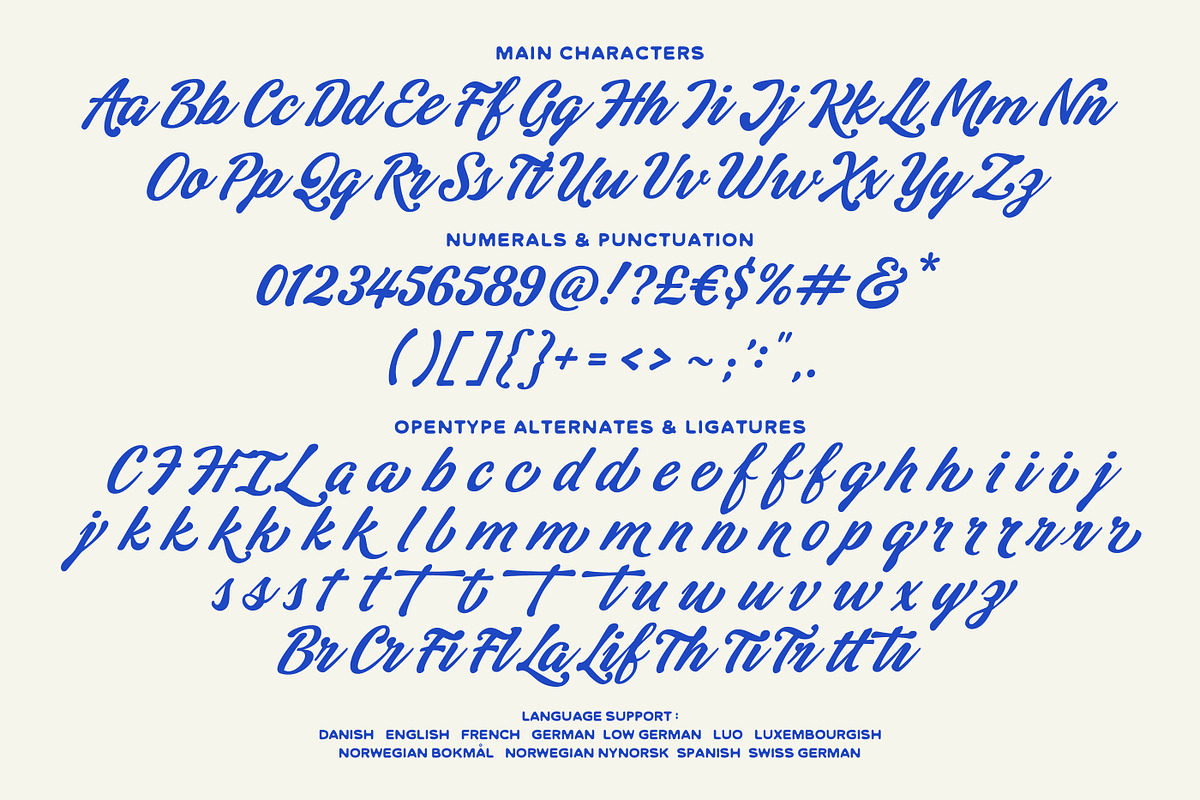 Tequila Sunrise Typeface - Nicky Laatz