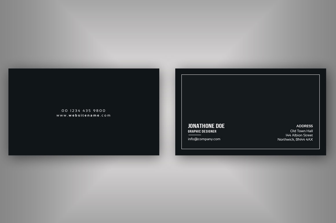 A7 Business Card, a Business Card Template by DesignGhar