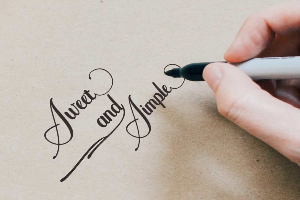 Anthony Script Font Duo, a Script Font by Areatype