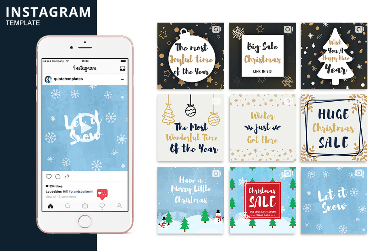 Christmas Animated Template, a Social Media Template by Brandspark Mini