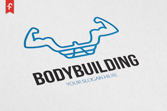 Body Building Logo, a Branding & Logo Template by ft.studio