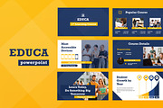 Educa Education Powerpoint, a Presentation Template by TMint Creative