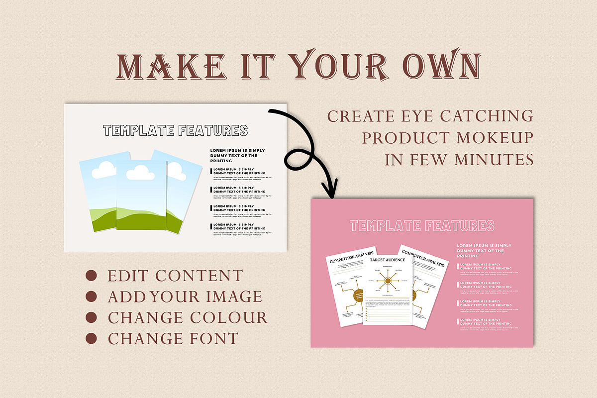 Canva Seller Mockup Template, a Product Mockup by Graphic Fabrica
