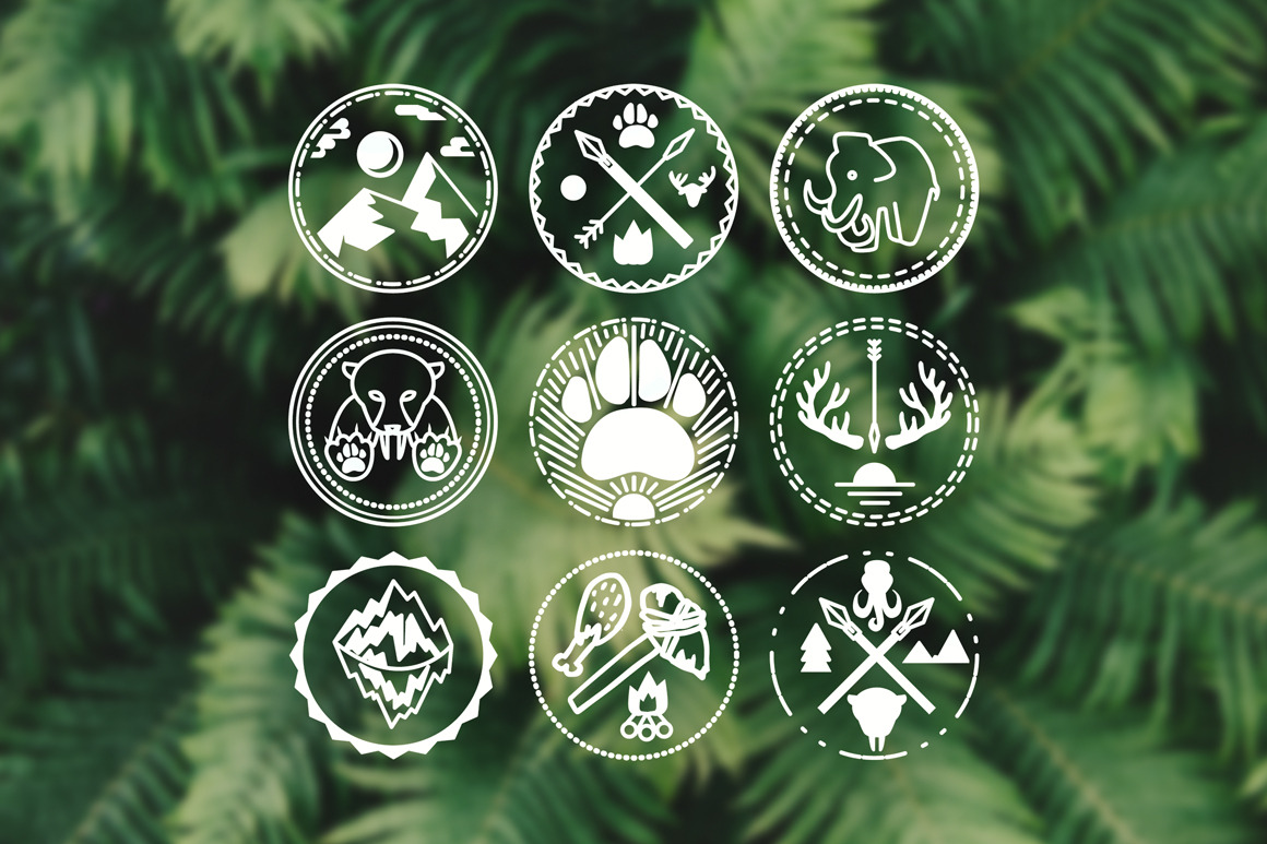 Natural Geological Symbols, an Object Graphic by barsrsind