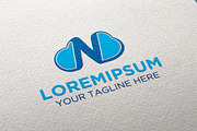 Cloud Letter N Logo, a Branding & Logo Template by REDVY CREATIVE