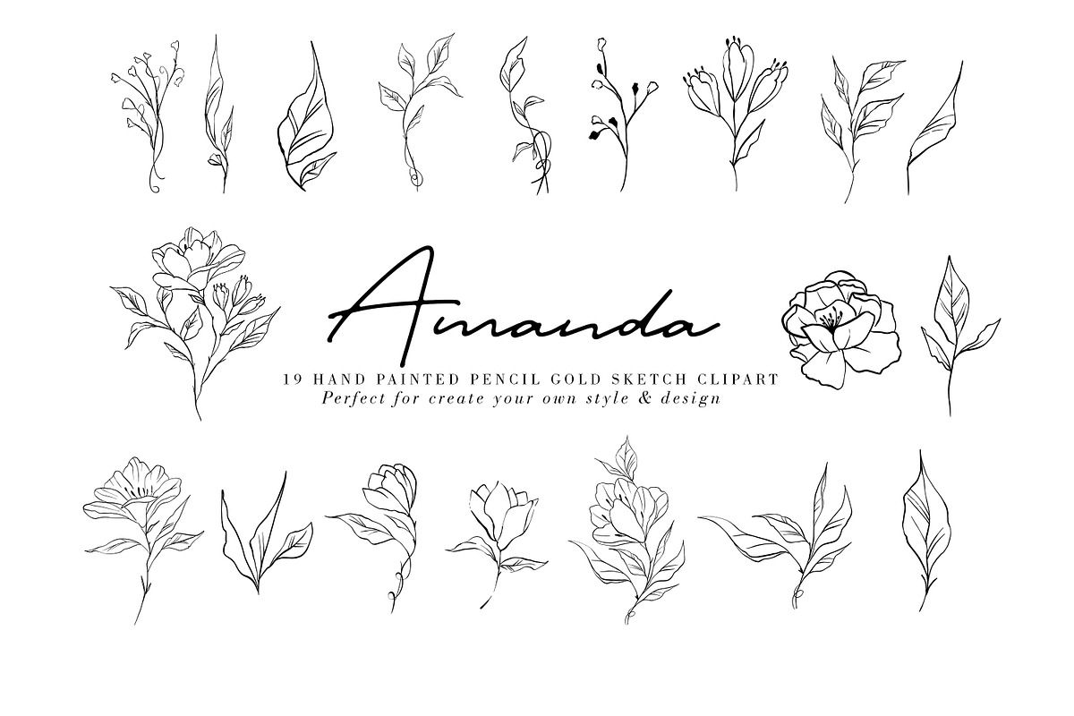 Amanda | Line Art, an Illustration by Luiz da Rolt Grathwohl