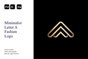 Minimalist Letter A Fashion Logo