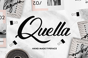Quella, a Script Font by Heroglyphs Studio