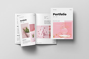 Pink Portfolio Template, a Templates & Theme by evgenystudio
