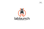 Lab Launch Logo, a Branding & Logo Template by LogoLabs