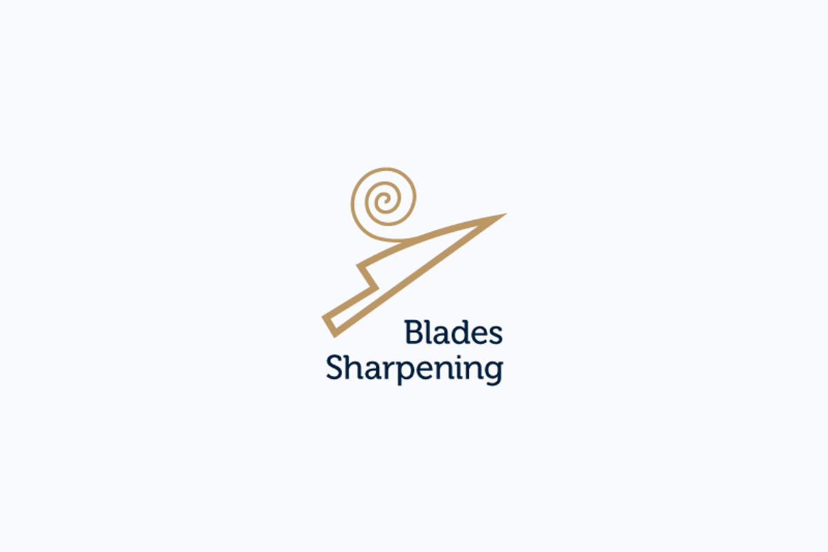 Sharpening service logo, a Branding & Logo Template by Vitalliy