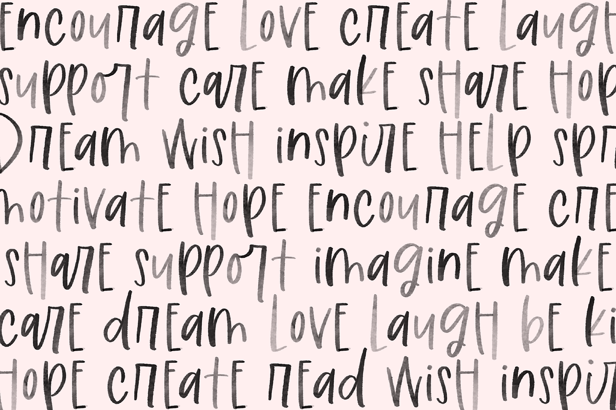 Possibilities | Handwritten SVG Font, a Script Font by KA Designs