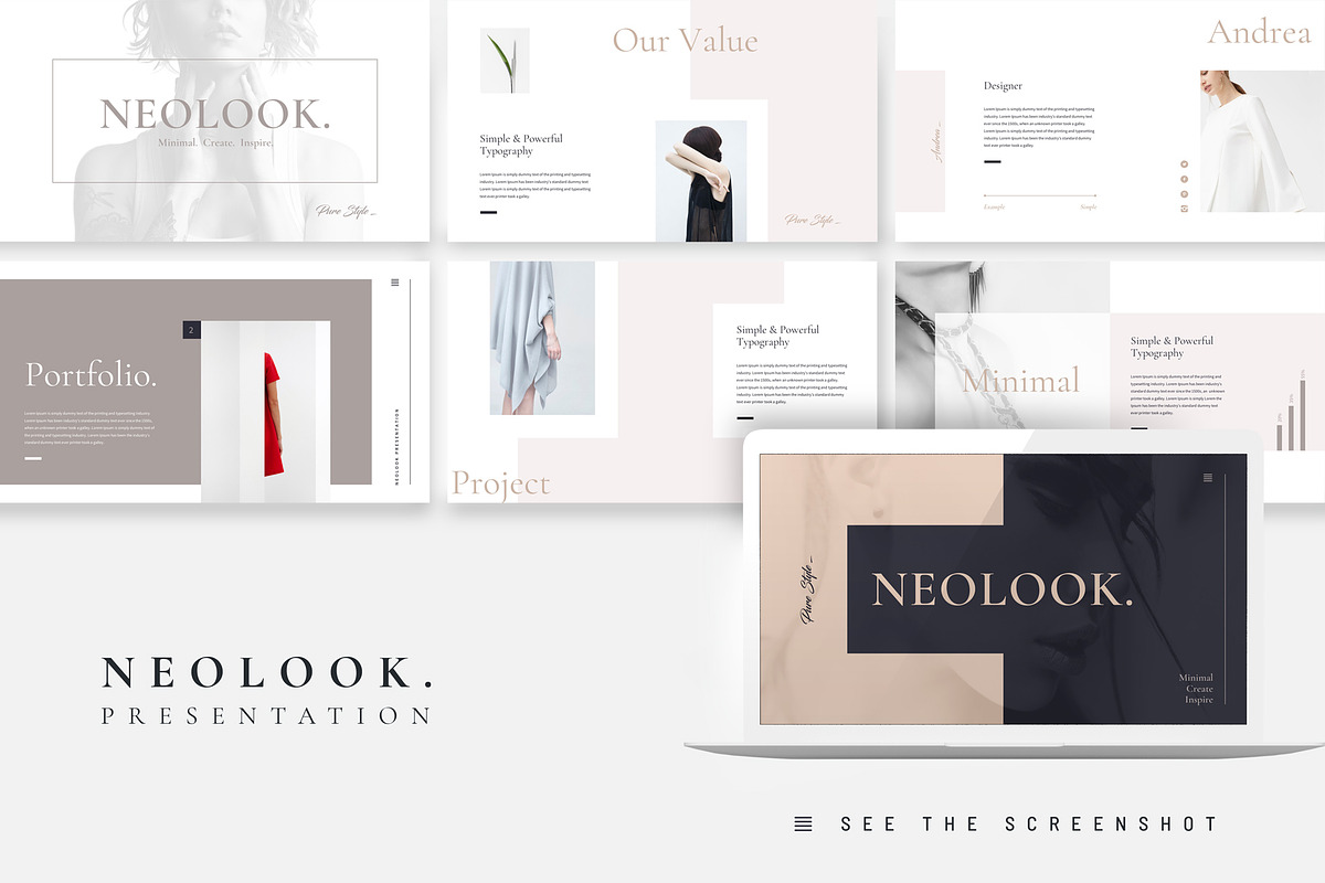 NEOLOOK Minimal PowerPoint Template, a Presentation Template by ...