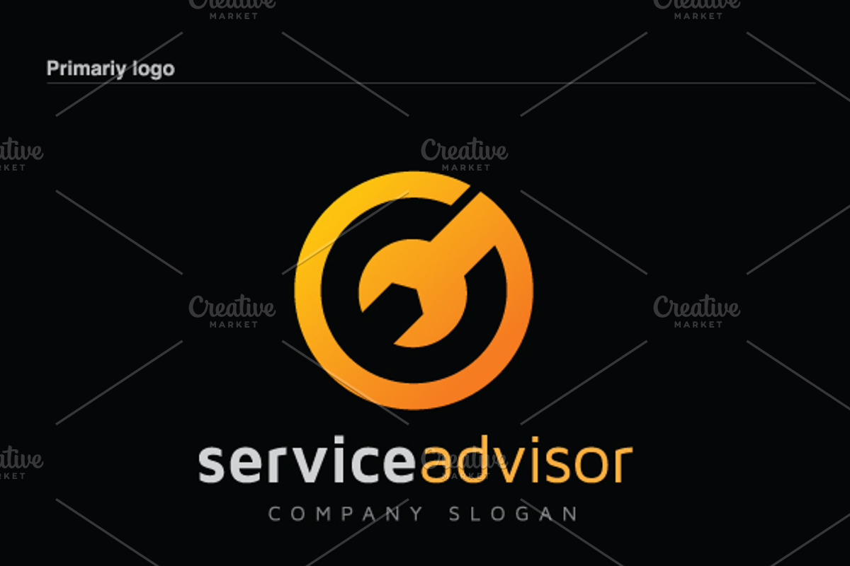Service Advisor, a Branding & Logo Template by Vectorwins Premium Shop