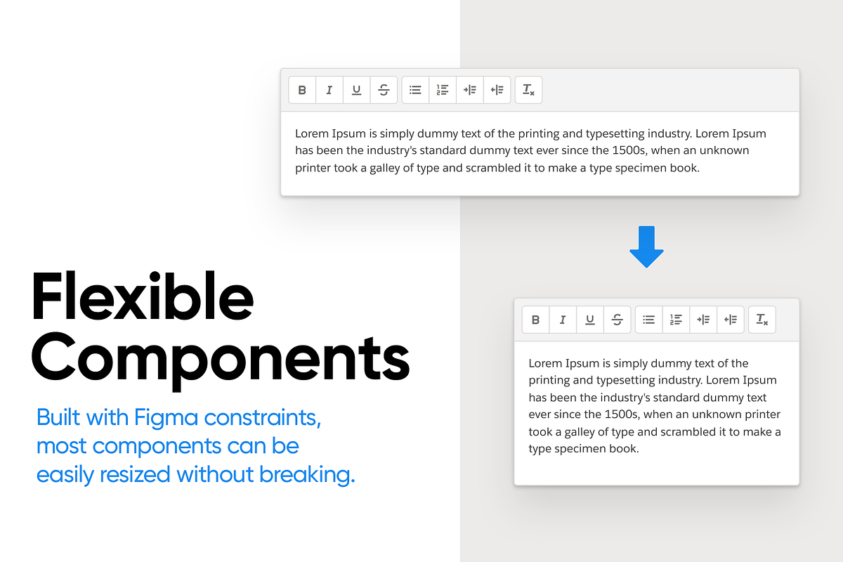 Figma Salesforce Component Library, an UI Kit Template by Axure Themes