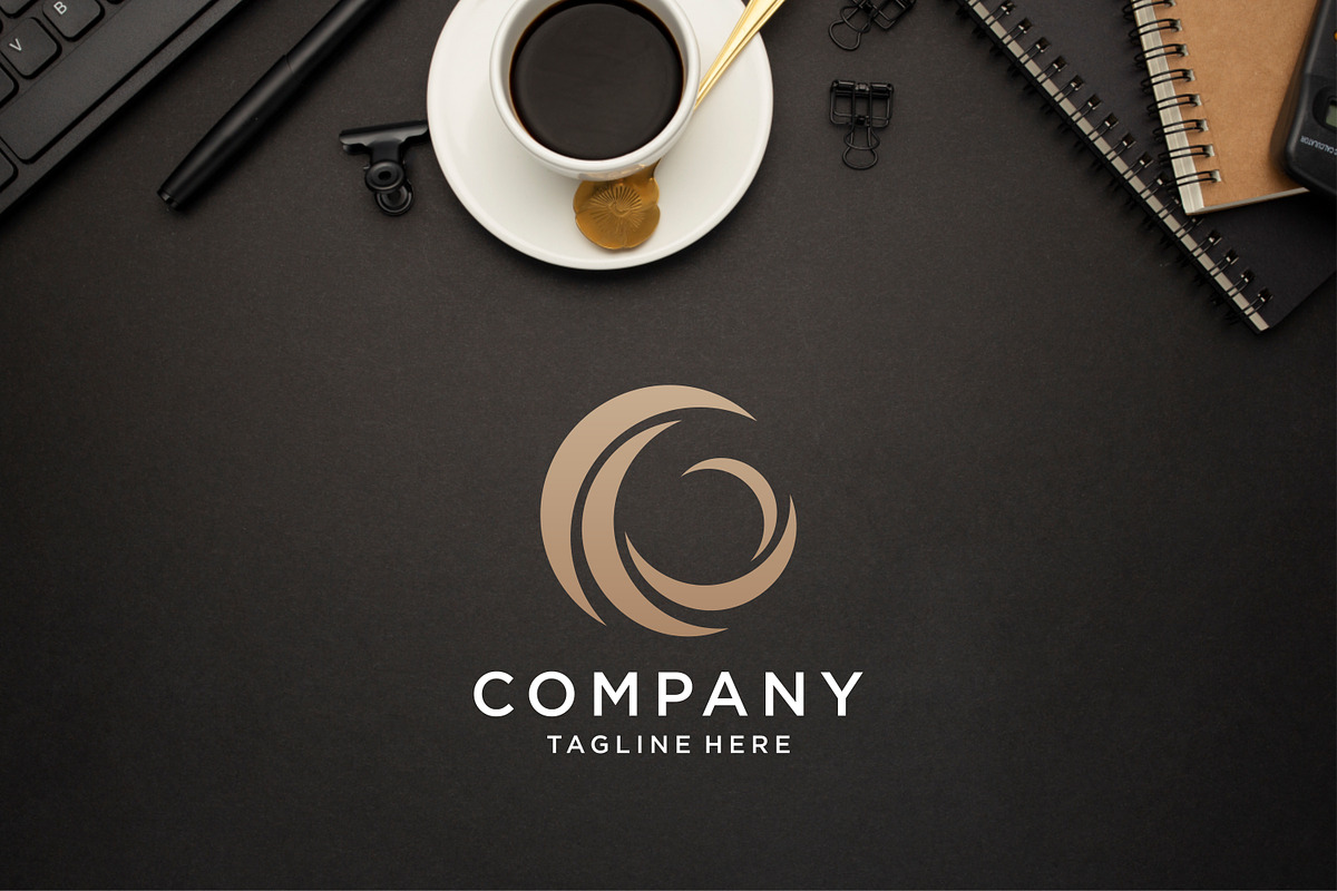 monogram logo design - SVG file, a Branding & Logo Template by BARONSTD