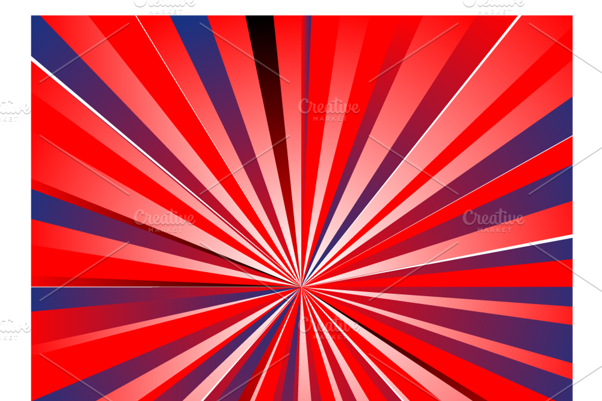 Extreme Retro Sunburst !, a Decorative Illustration by TrueMitra Designs