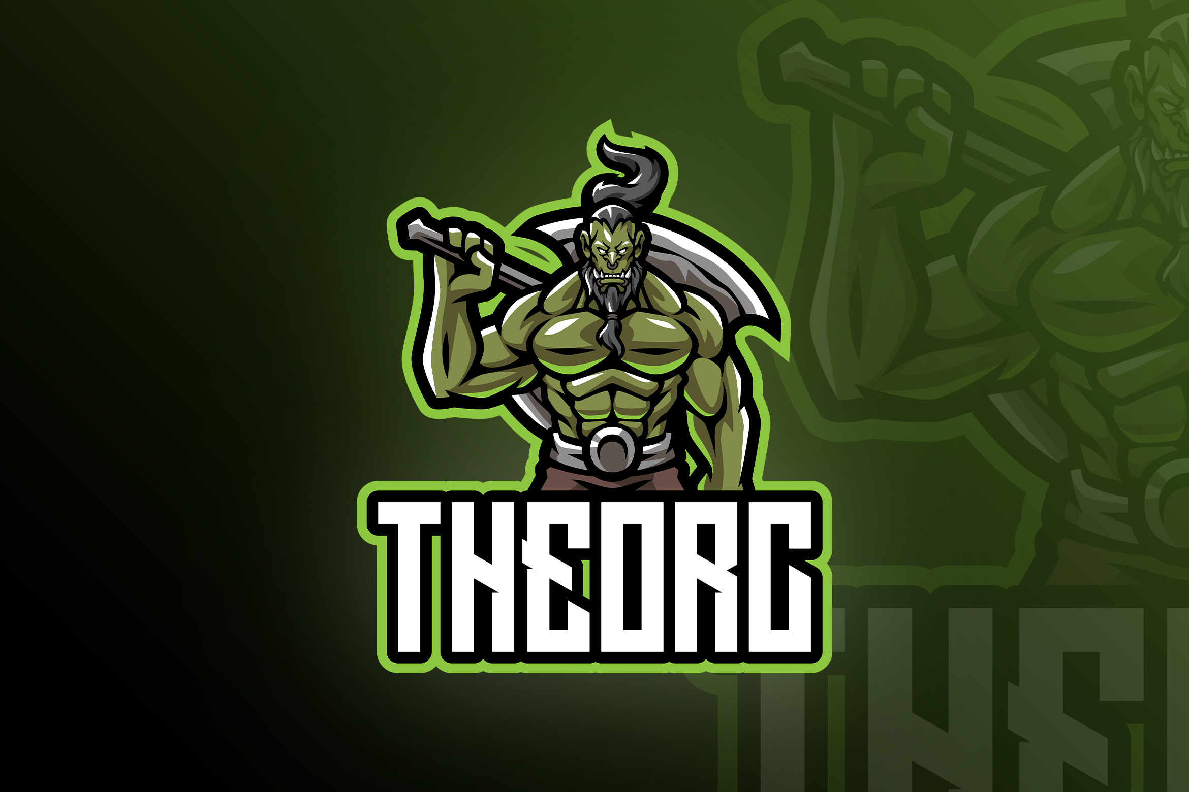 Orc Logo Template | Branding & Logo Templates ~ Creative Market