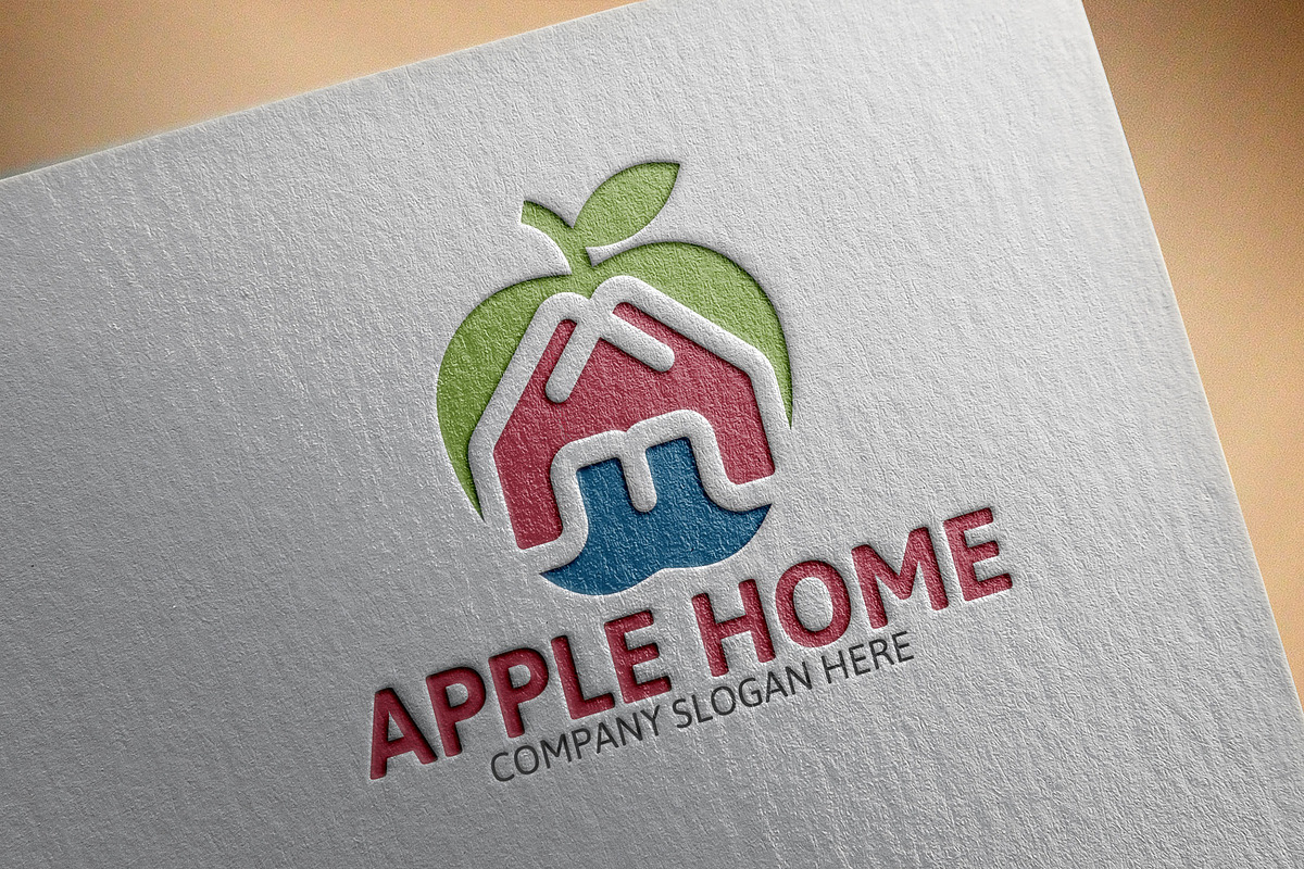 Apple Home Logo, a Branding & Logo Template by Josuf Media