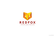 Red Fox Logo Template, a Branding & Logo Template by Easybrandz