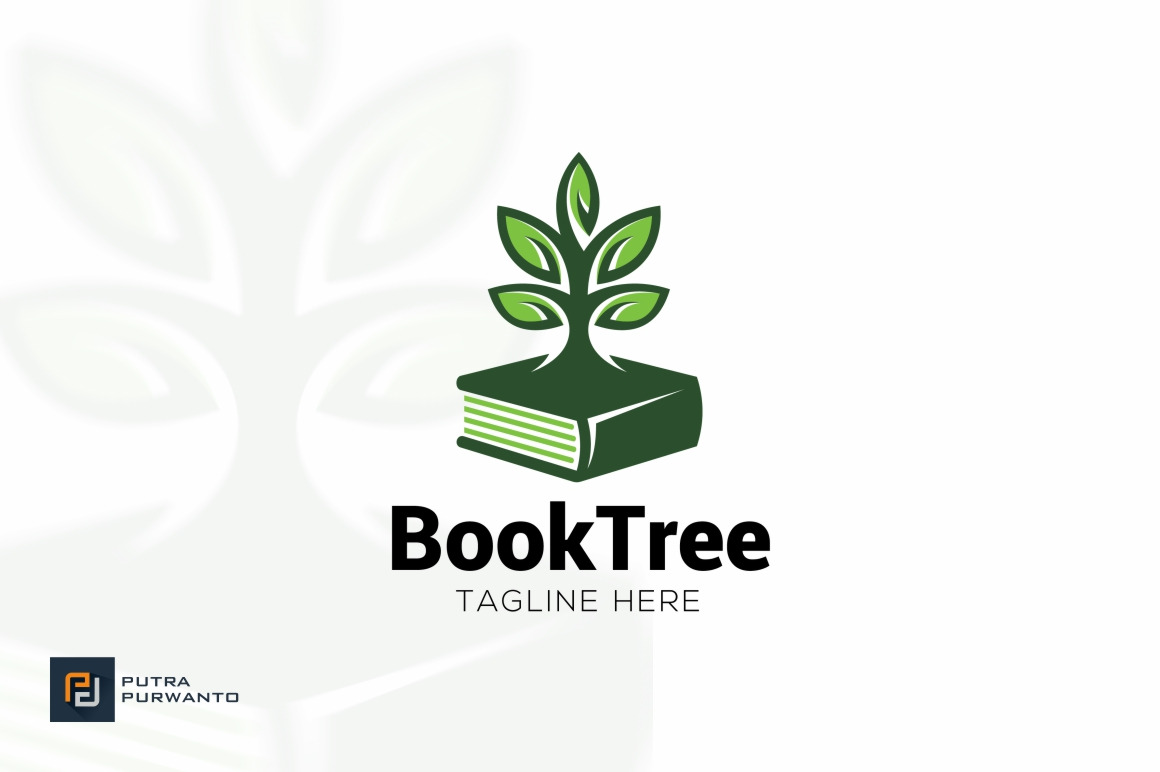 Book Tree - Logo Template, a Branding & Logo Template by putra_purwanto