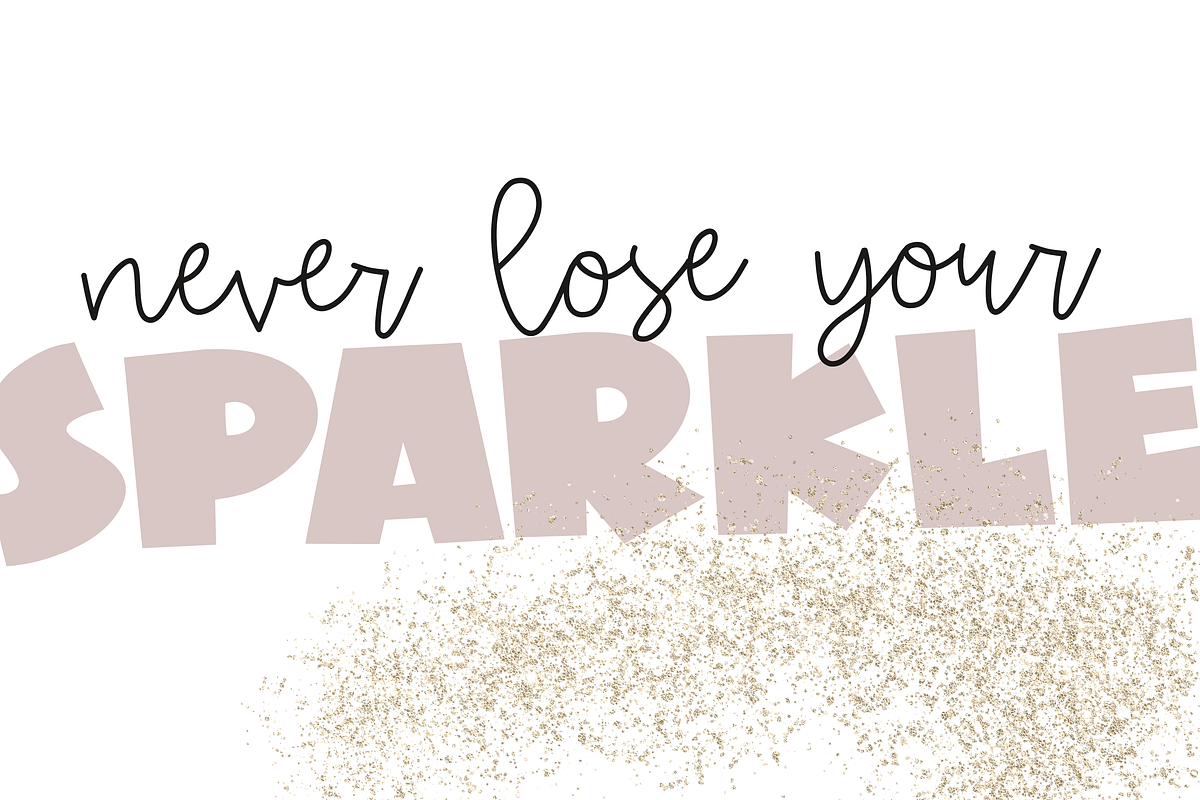 Pink - A Bold Handwritten Font, a Script Font by KA Designs