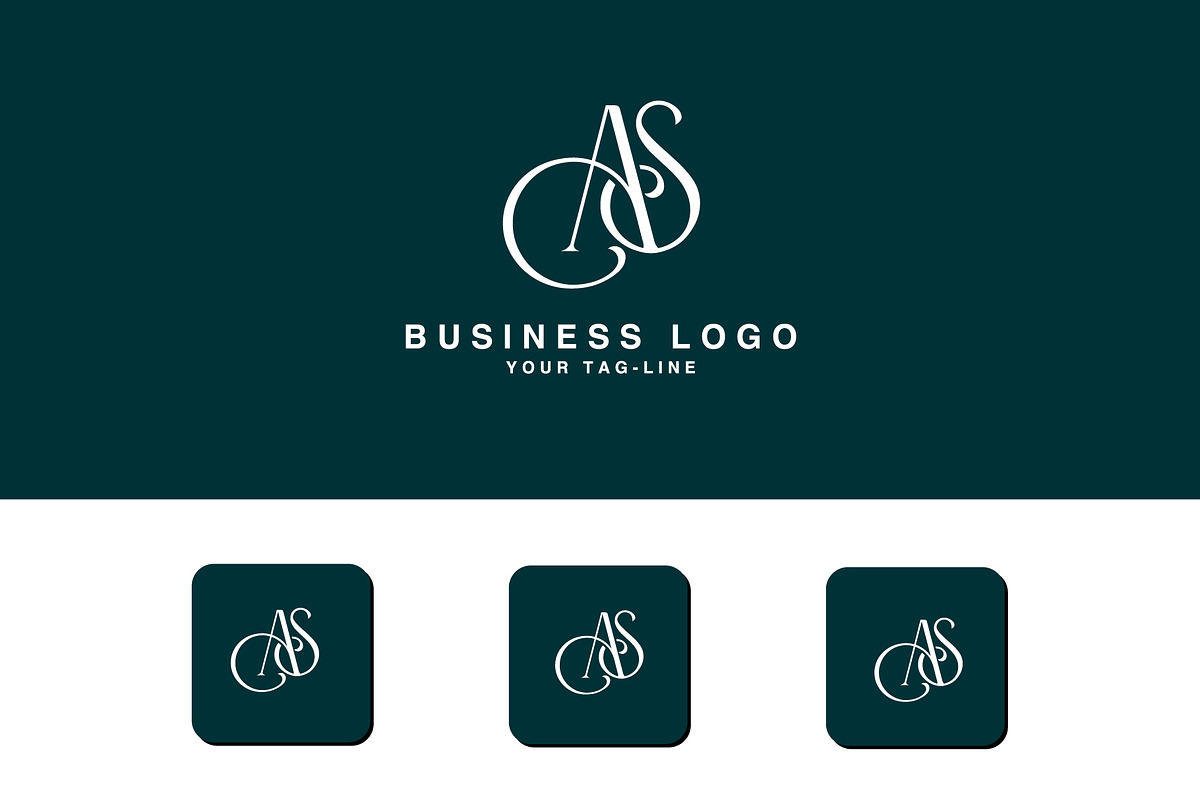 AS, SA, Logo Design, a Branding & Logo Template by art_creater