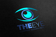 The Eye Logo, a Branding & Logo Template by essegraphic