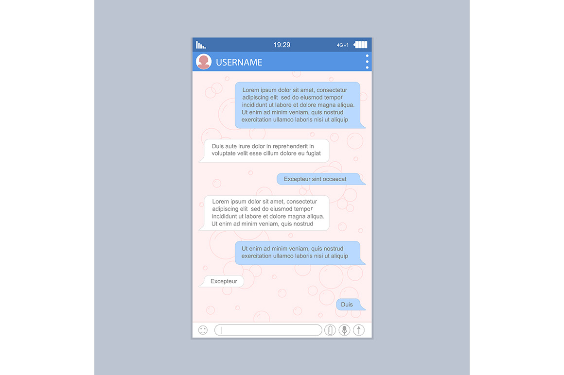 Social Network Messenger, a Templates & Theme by Bigmouse_art