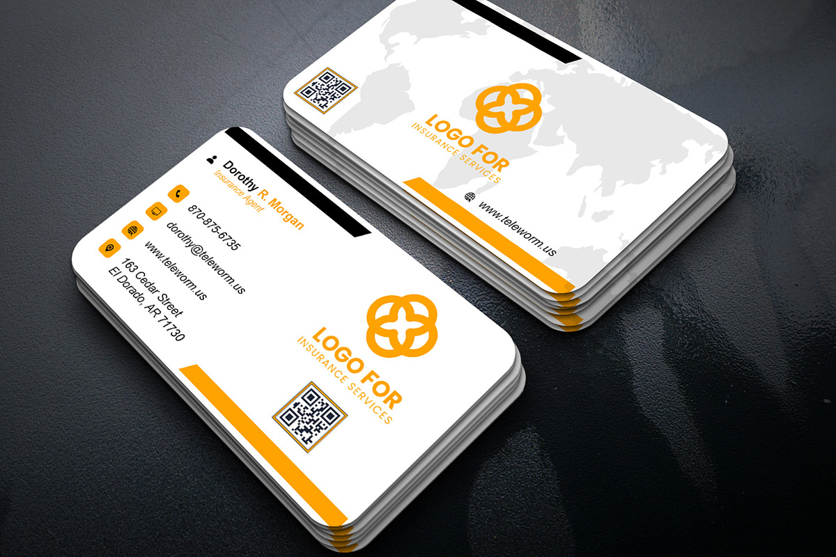Modern General Business Card PSD