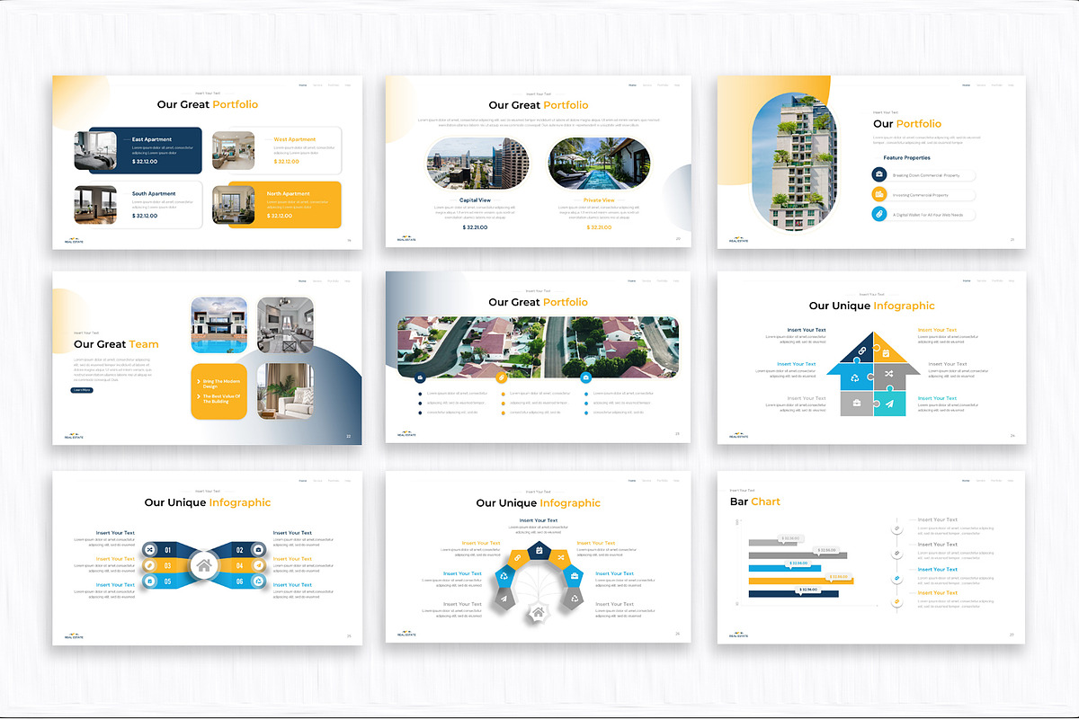 Real Estate Presentation Template