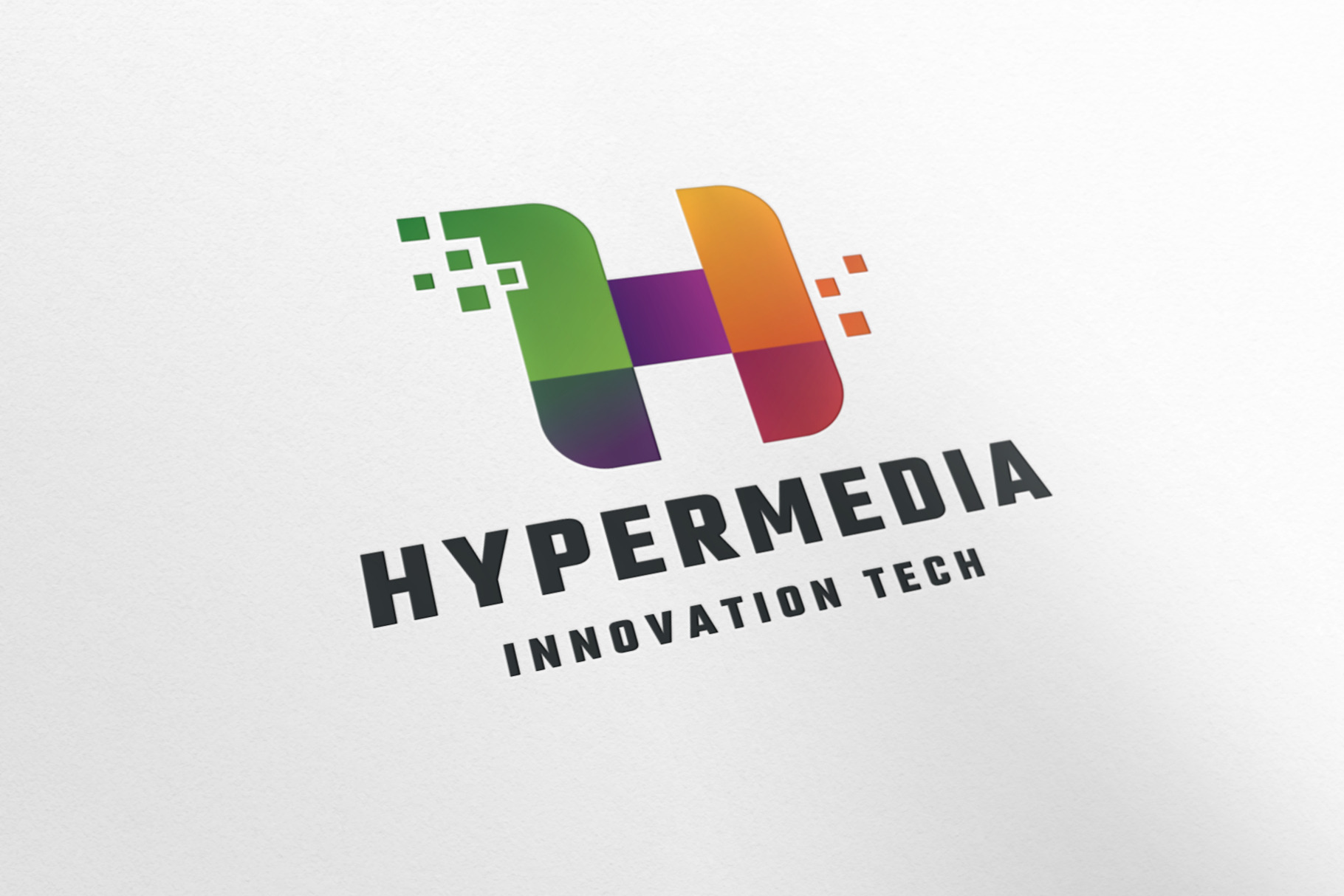 Hyper Media Letter H Logo, a Branding & Logo Template by Design_Planet