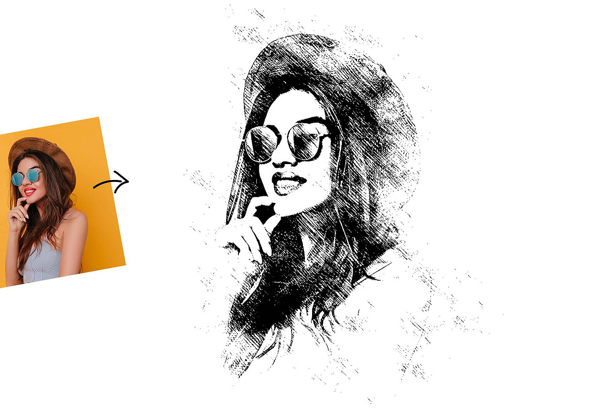 Texture Portrait Tracing plugin