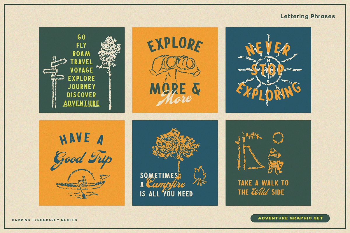 Adventure Graphic Set, a Graphic by Refolve Design