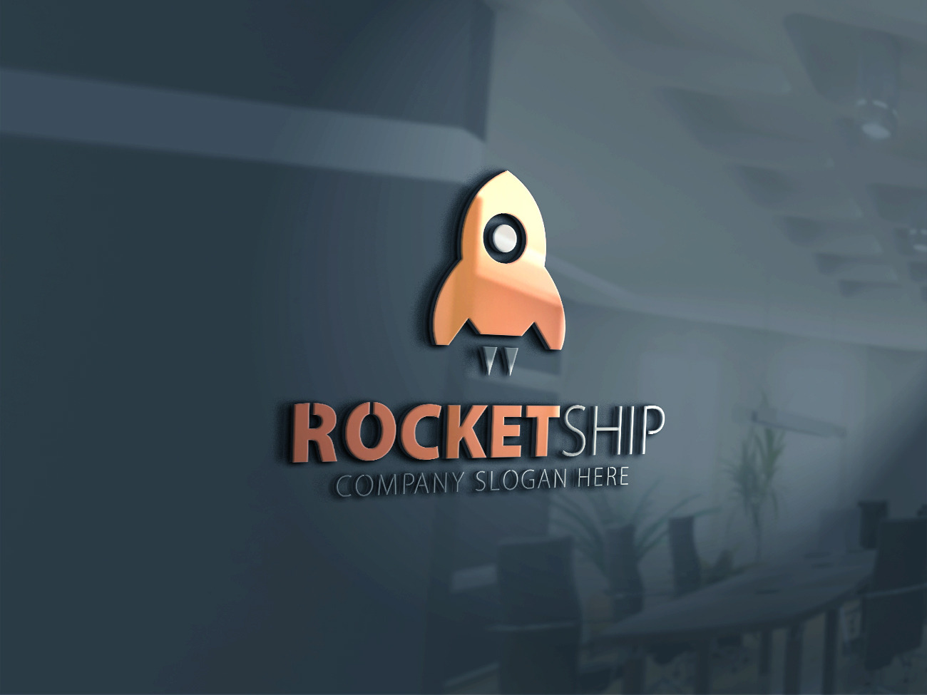 Rocket Ship Logo, a Branding & Logo Template by Creative Dezing