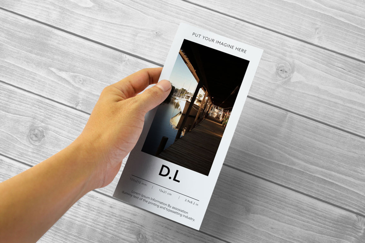 DL Flyer Mockups Bundle, a Print Template by Kongkow