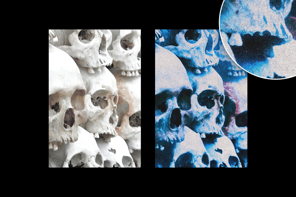 Blue Noise Crisp Photo Effect, a Layer Style Add-On by Design Squad