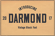 Darmond Font, a Serif Font by Bart Wesolek