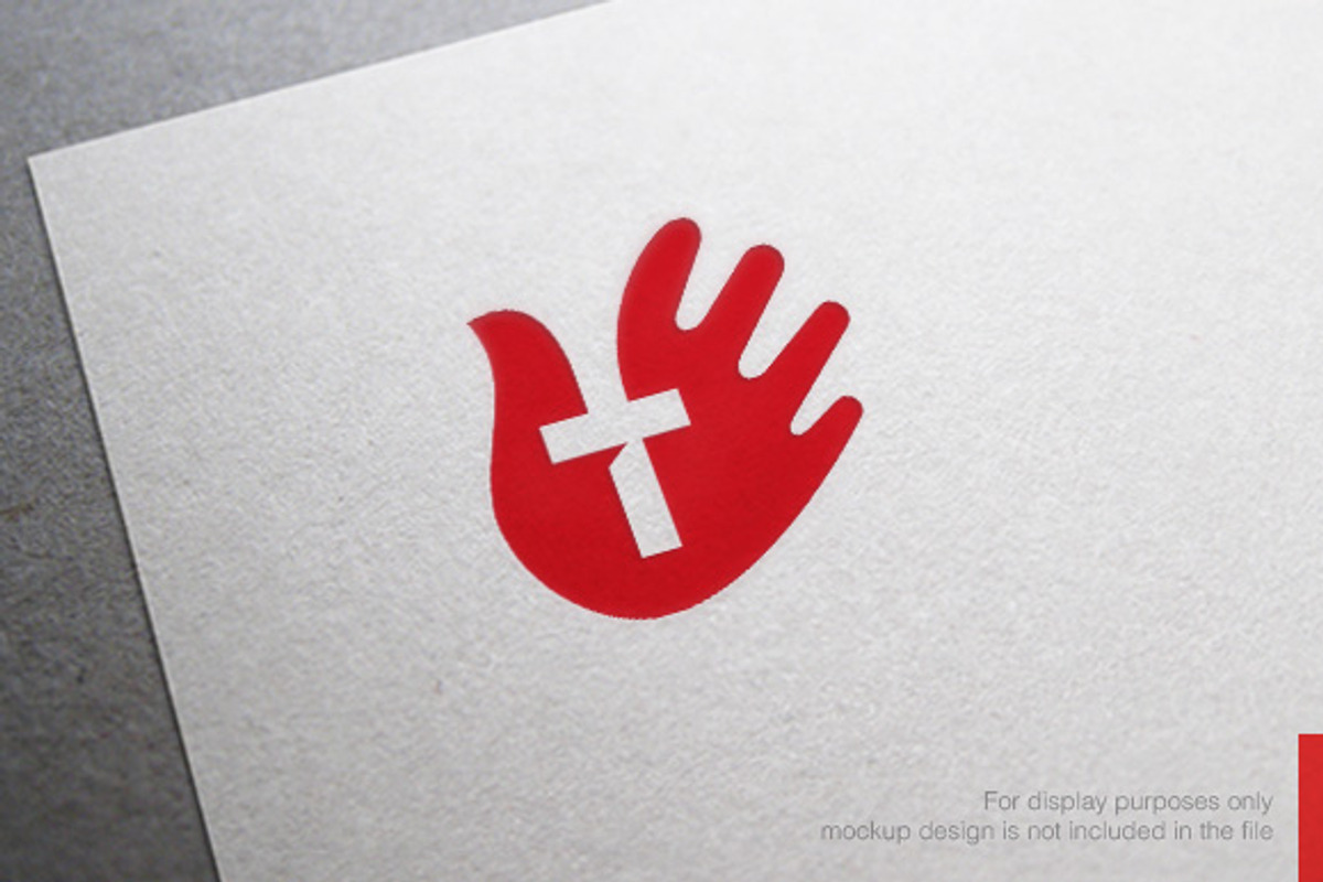Church Hand Logo, a Branding & Logo Template by nospacestore