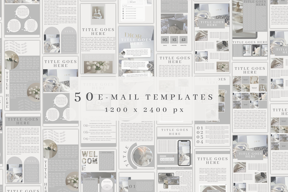 Digital E-Mail Marketing Templates, an Email Template by BRANDcontent