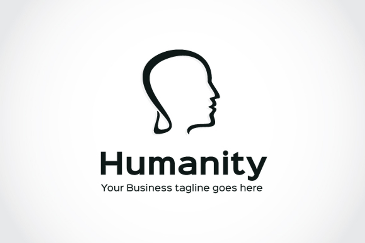 Humanity Logo Template, a Branding & Logo Template by The Branding Fusion