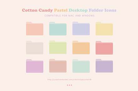 Vintage Folder Icons | Icons ~ Creative Market
