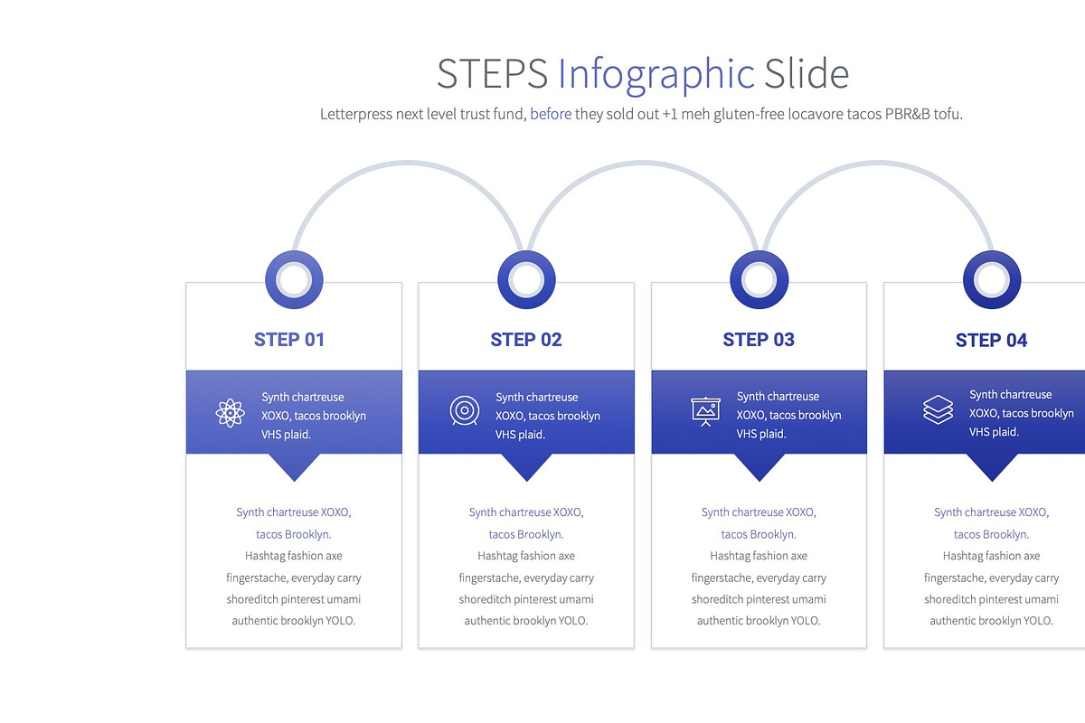 STEPS - PowerPoint Infographics, a Presentation Template by Pulsecolor