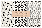 Chevron Seamless Patterns Set 2, a Pattern Graphic by Curly_Pat
