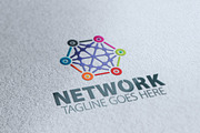 Network Logo, a Branding & Logo Template by essegraphic